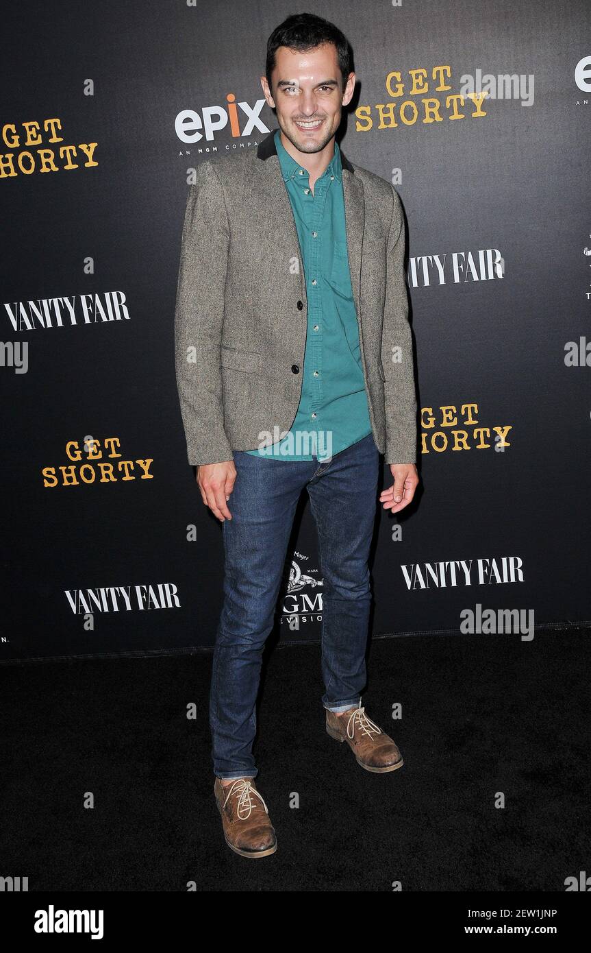 Wesley Taylor arrives at Epix Original Series "Get Shorty" World ...