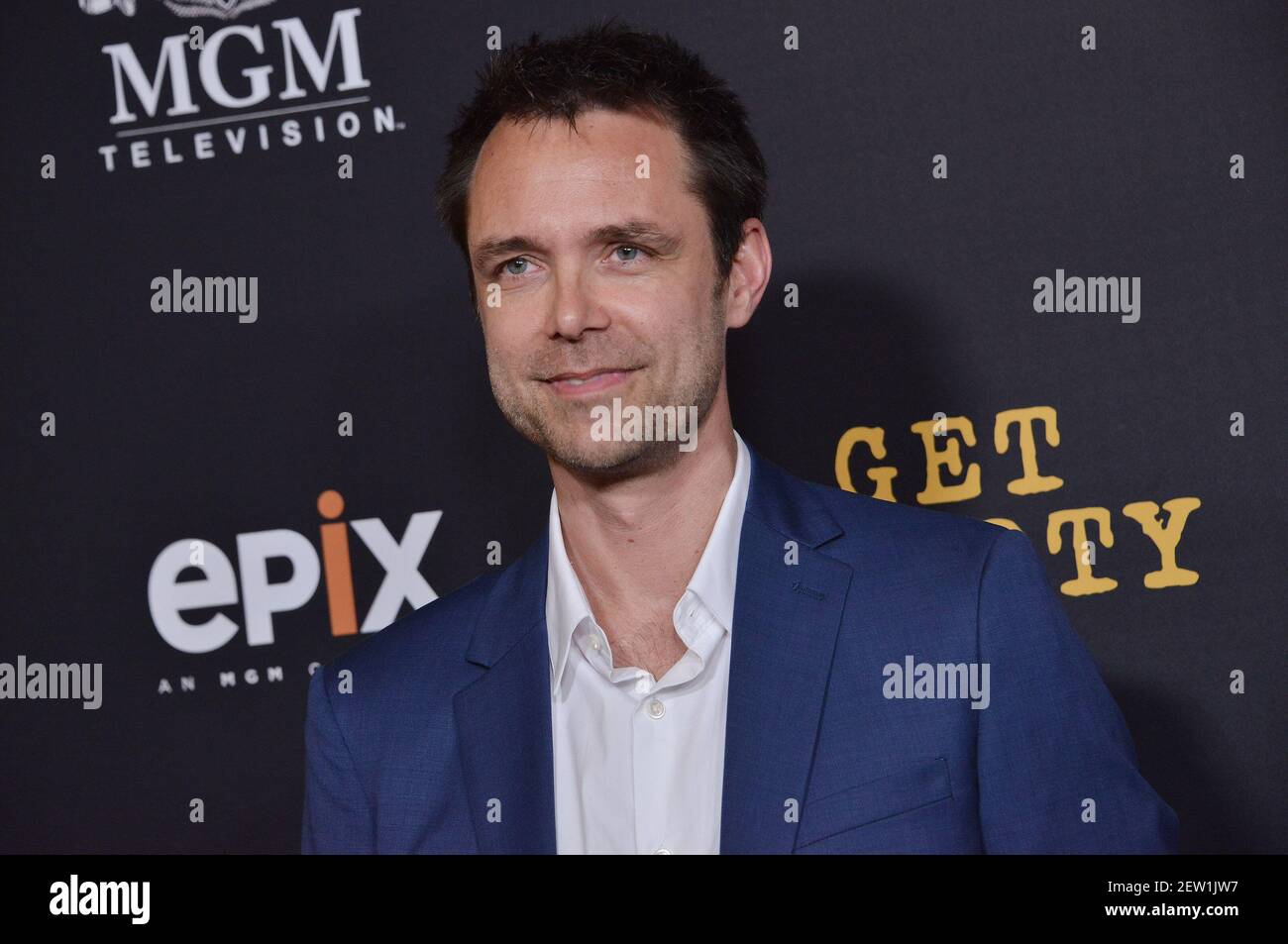 Davey Holmes arrives at Epix Original Series "Get Shorty" World ...