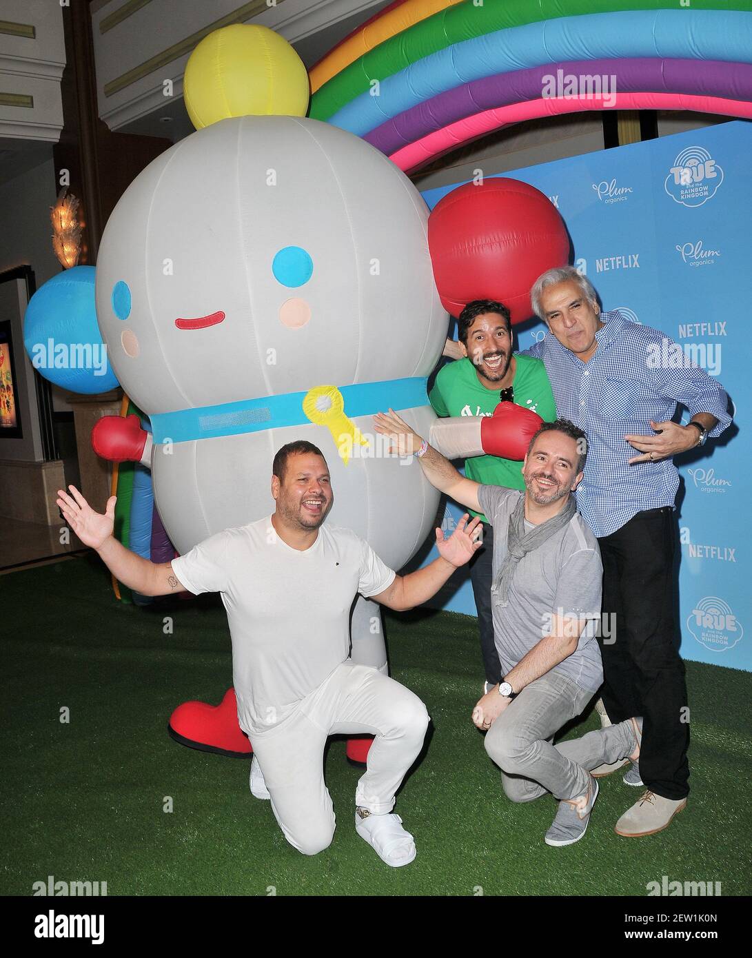 (L-R) Samuel Borkson, Arturo Sandoval III, Frank Falcone and Bill ...
