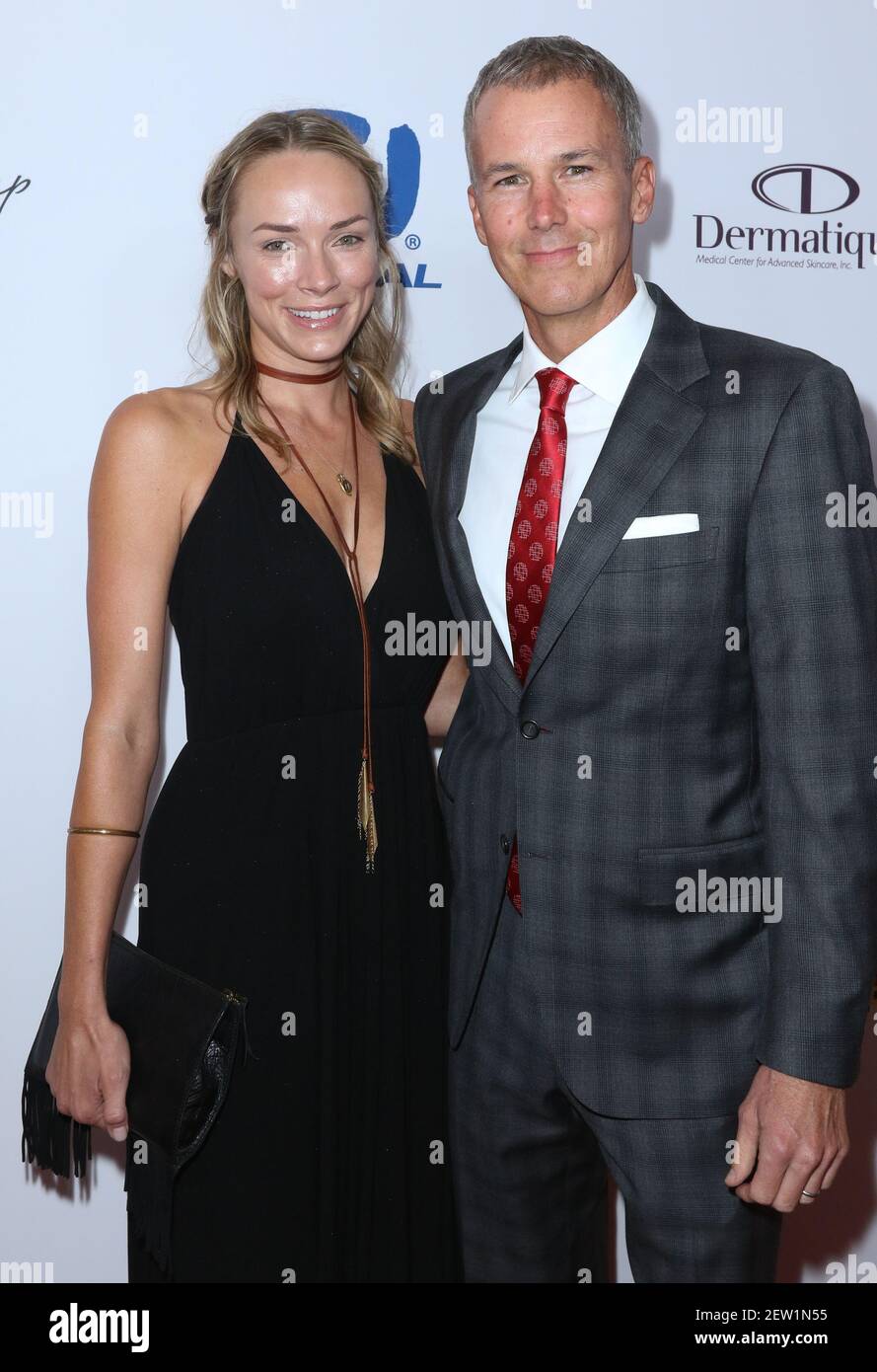 Andy Enfield (R) and wife Amanda Enfield at the 17th Annual Harold and ...