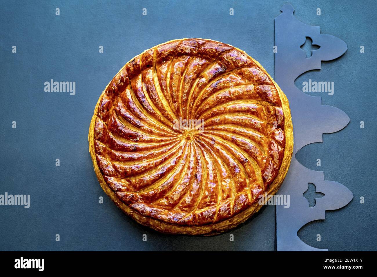Galettes des Rois Stock Photo - Alamy