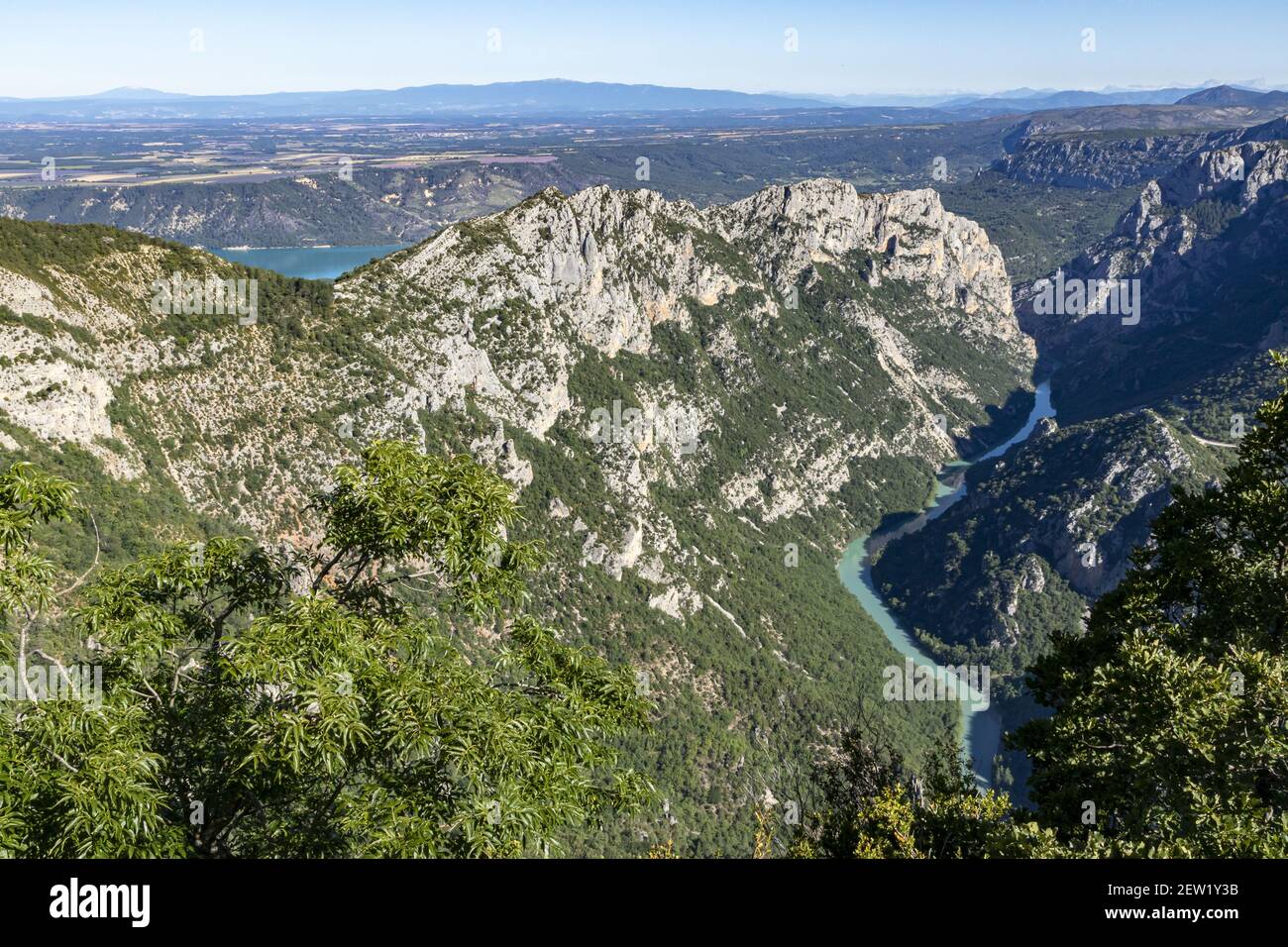 Gorges du verdon aerial view hi-res stock photography and images - Alamy