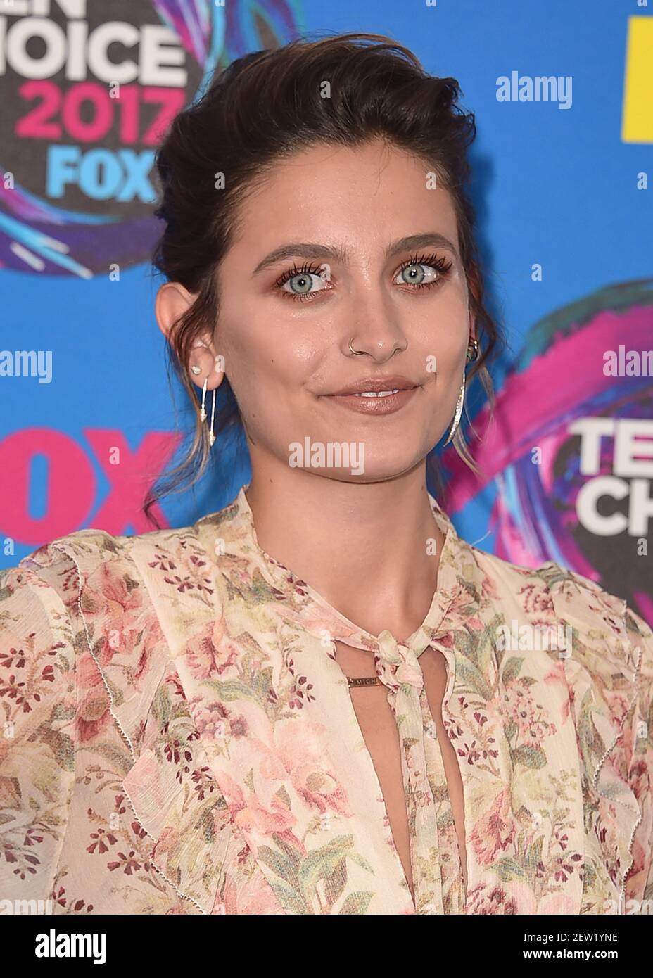LOS ANGELES - AUGUST 13: Paris Jackson at FOX's Teen Choice 2017 at the ...