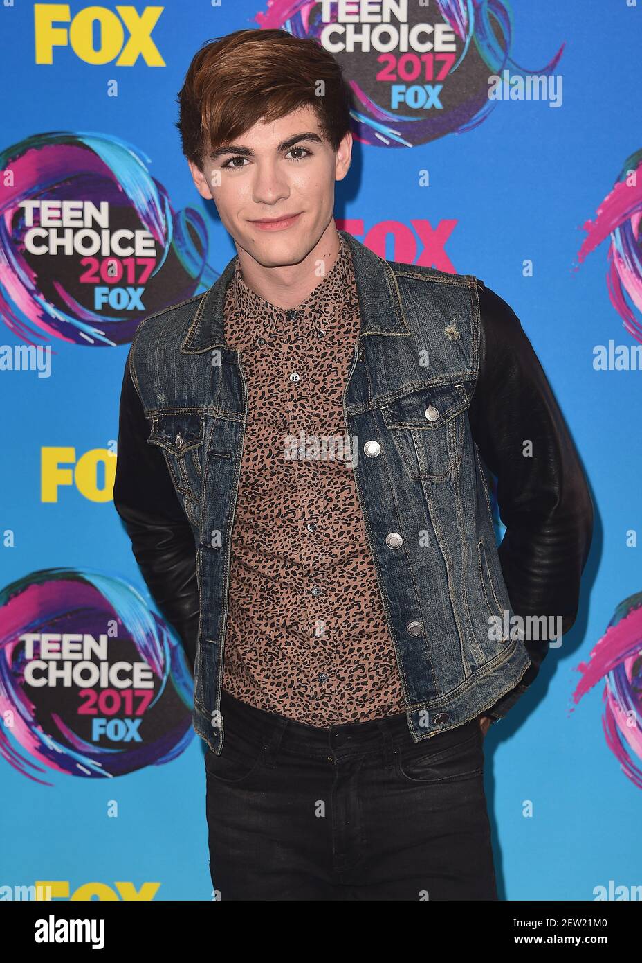 LOS ANGELES - AUGUST 13: Jordan Doww at FOX's Teen Choice 2017 at the ...
