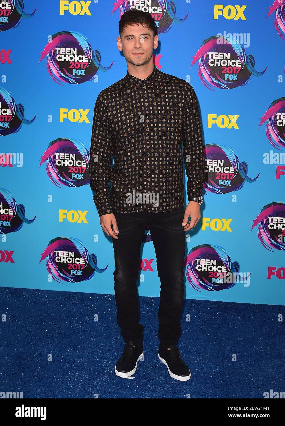 LOS ANGELES - AUGUST 13: Jean-Luc Bilodeau at FOX's Teen Choice 2017 at ...