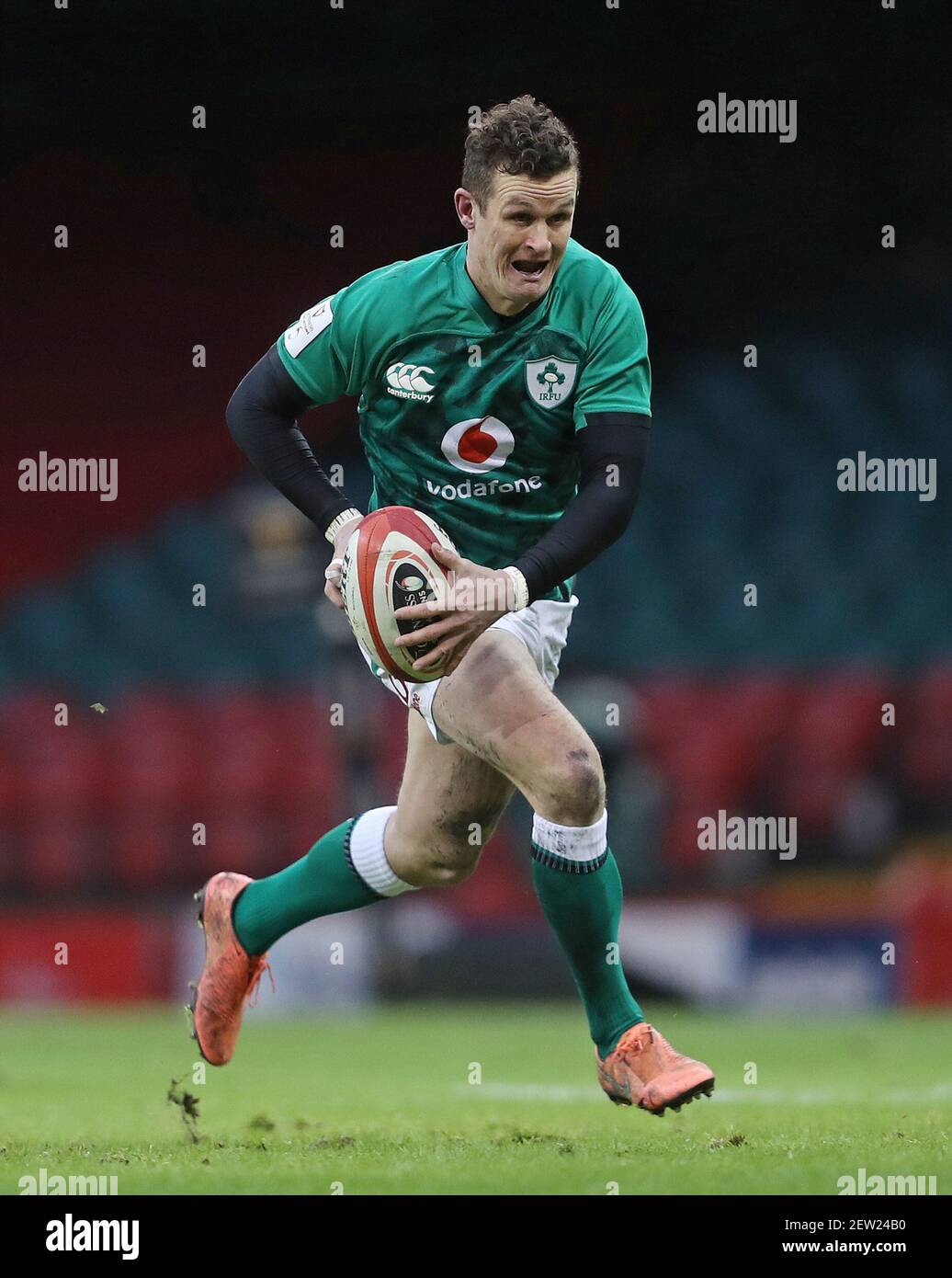 Ireland's Billy Burns during the Guinness Six Nations match at ...
