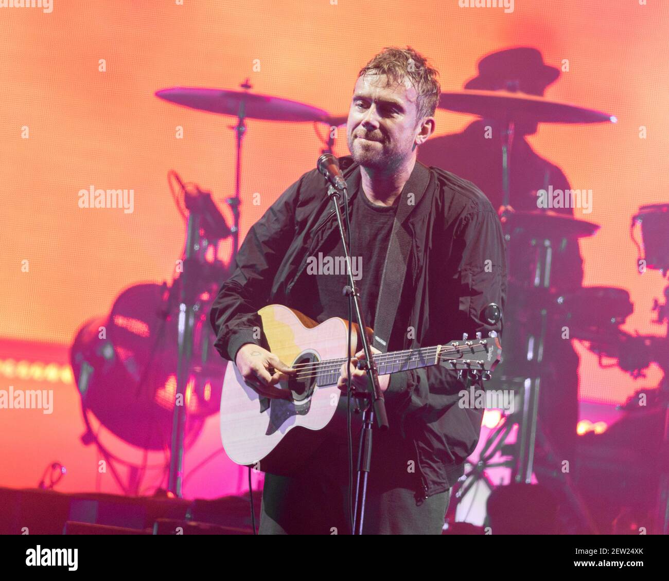 Damon Albarn Of Gorillaz During Outside Lands Music Festival At Golden