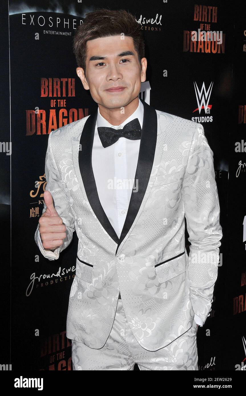 Philip Ng arrives at the "Birth Of The Dragon" Los Angeles Screening ...
