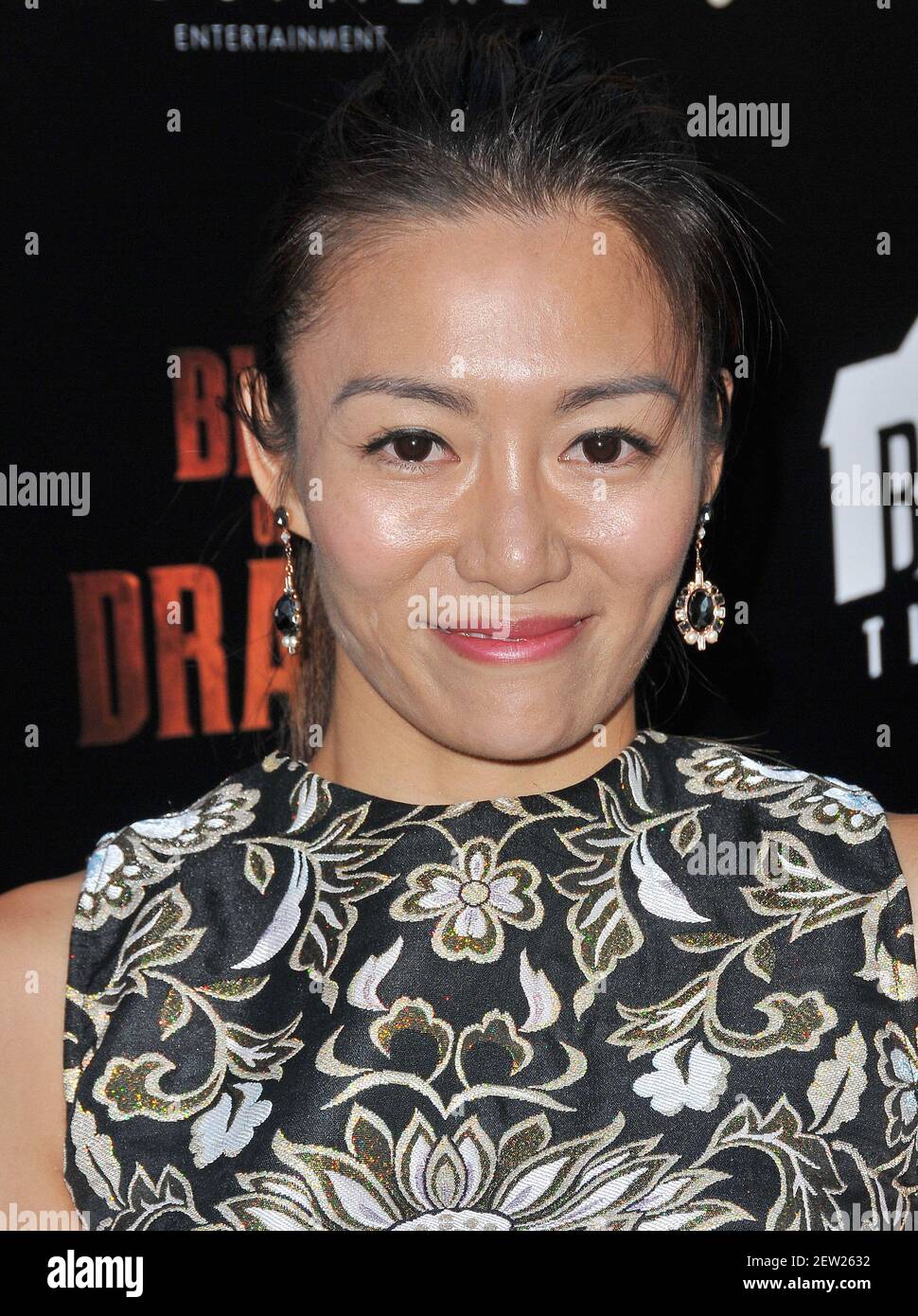 Juju Chan arrives at the "Birth Of The Dragon" Los Angeles Screening ...