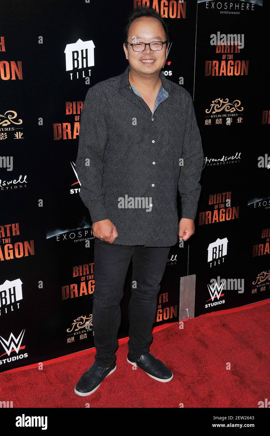 Jeff Yang arrives at the "Birth Of The Dragon" Los Angeles Screening ...