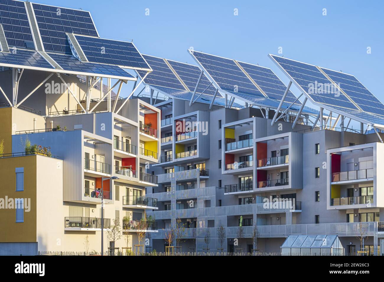 France, Isere, Grenoble, Presqu'ile Eco District, the first ABC ...