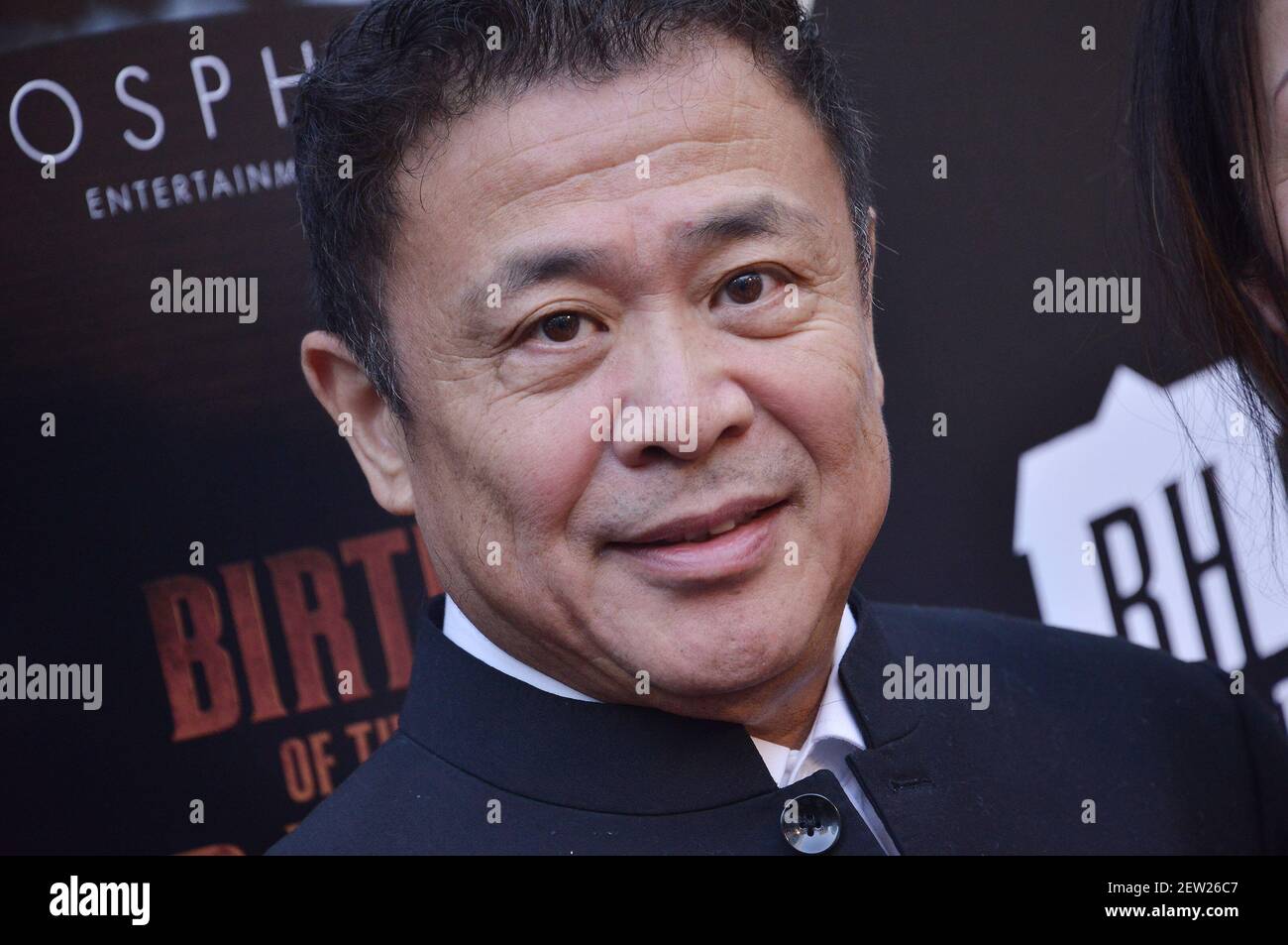 Leo Shi Young arrives at the "Birth Of The Dragon" Los Angeles ...