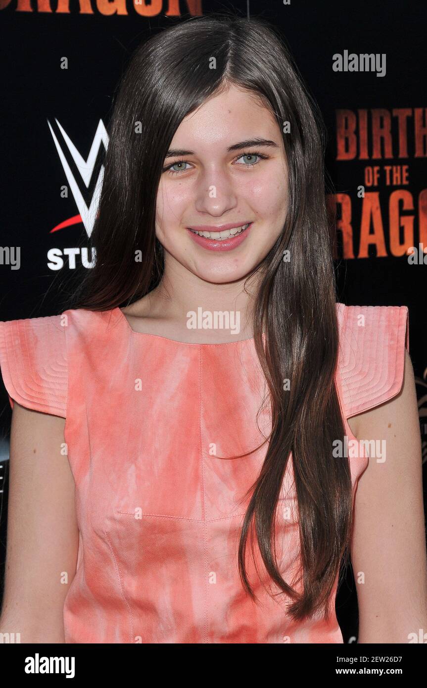 Chloe Scherk arrives at the "Birth Of The Dragon" Los Angeles Screening ...