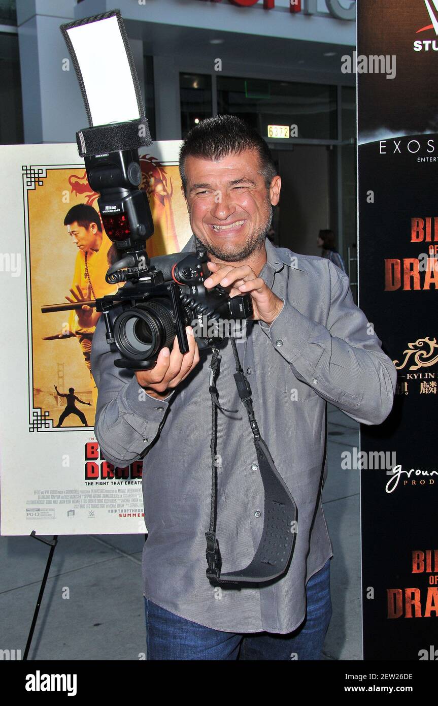 Danny Musico arrives at the "Birth Of The Dragon" Los Angeles Screening ...