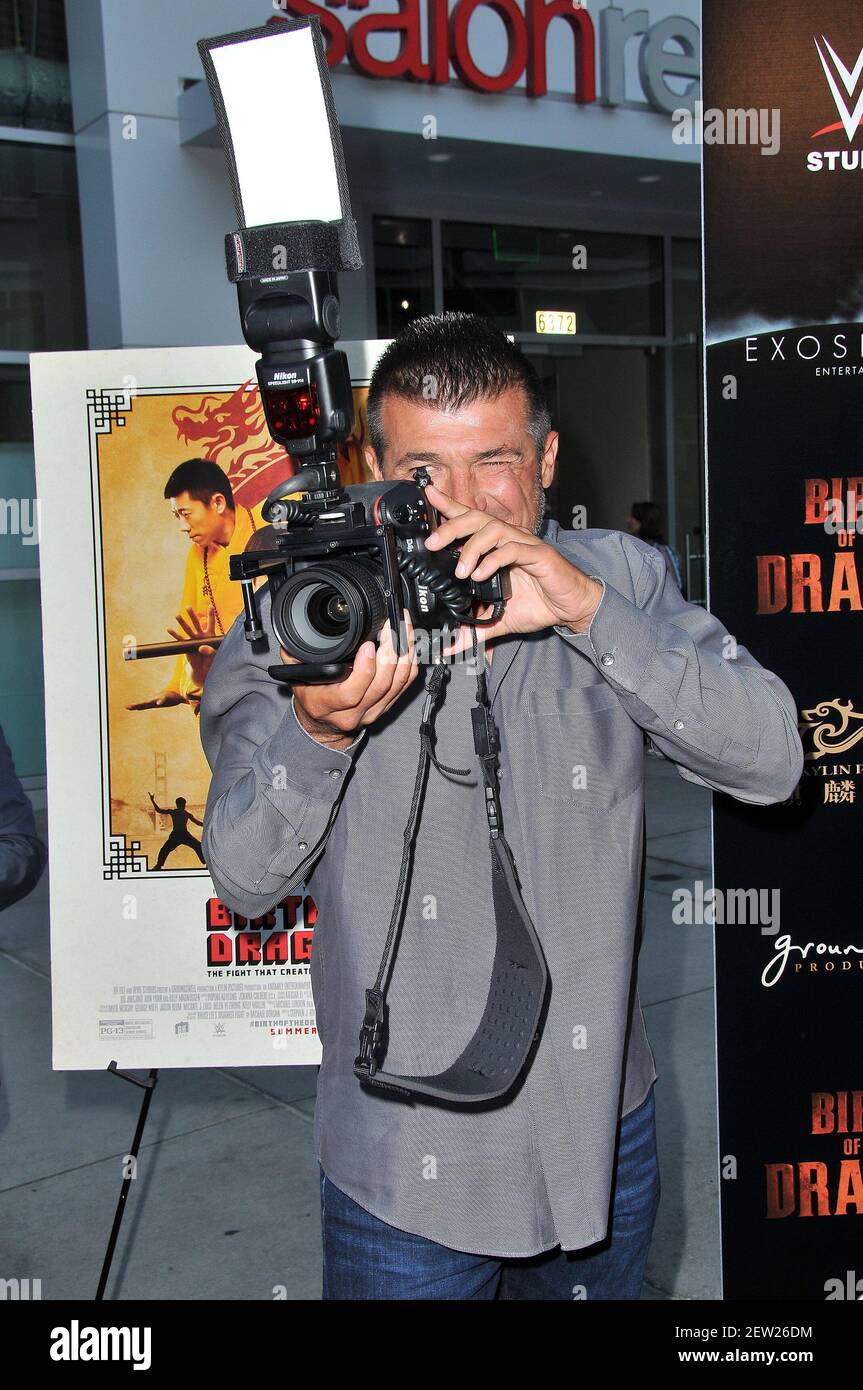 Danny Musico arrives at the "Birth Of The Dragon" Los Angeles Screening ...