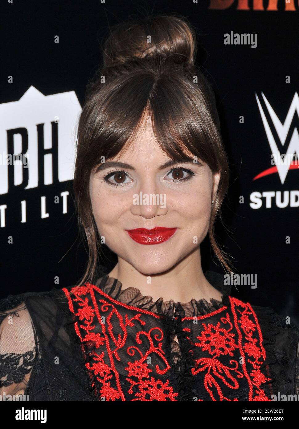 Christina Wren arrives at the "Birth Of The Dragon" Los Angeles ...