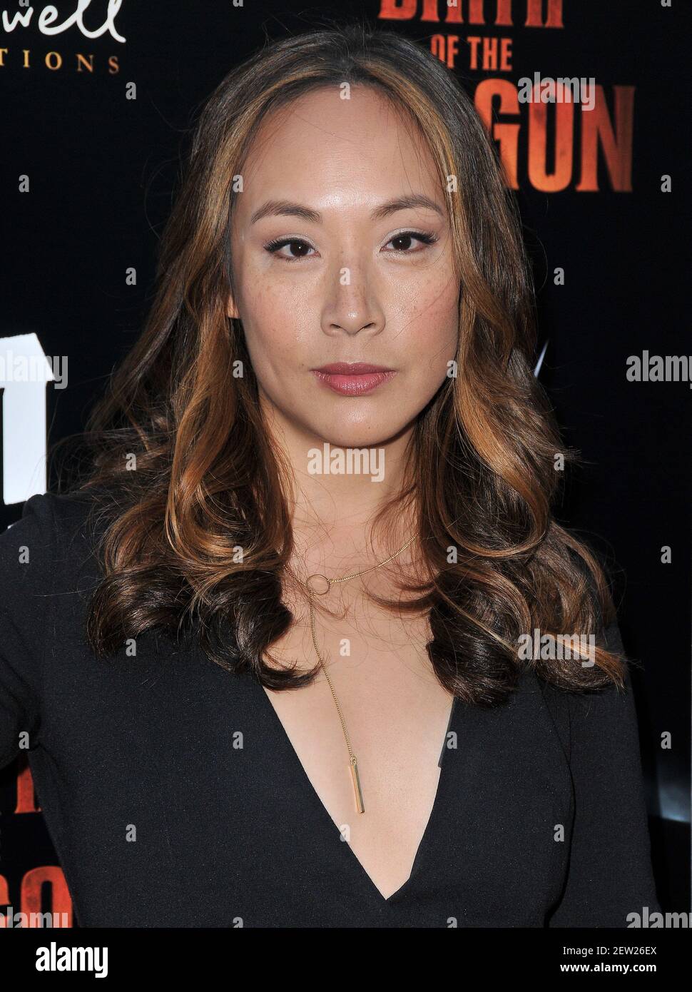 Elizabeth Ho arrives at the "Birth Of The Dragon" Los Angeles Screening ...