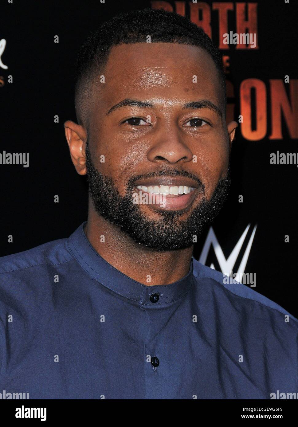 Rickey Castleberry arrives at the "Birth Of The Dragon" Los Angeles ...