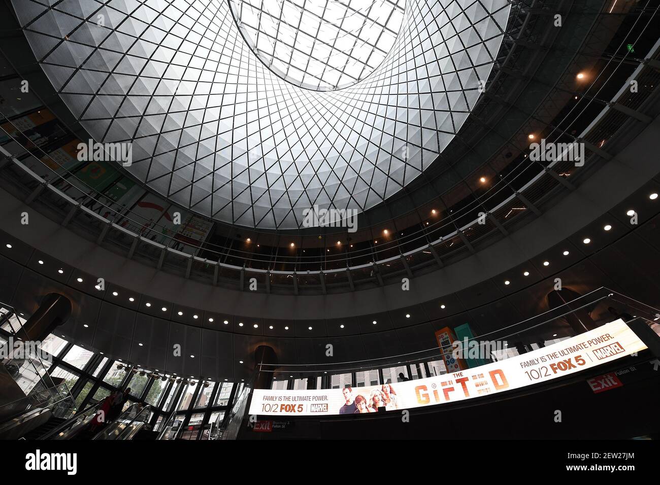 NEW YORK CITY - AUGUST 18: An advertising installation for the FOX show ...