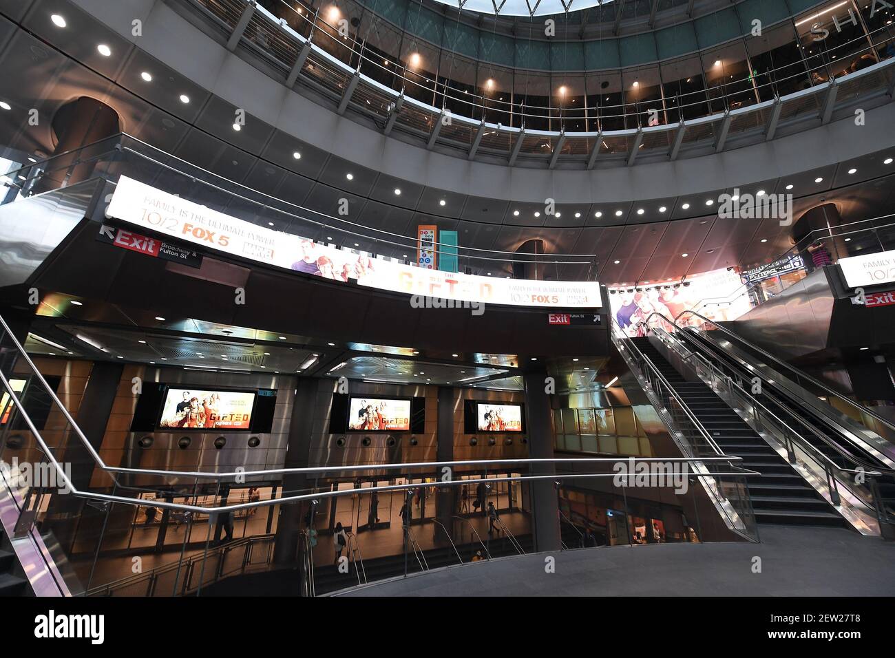 NEW YORK CITY - AUGUST 18: An advertising installation for the FOX show ...