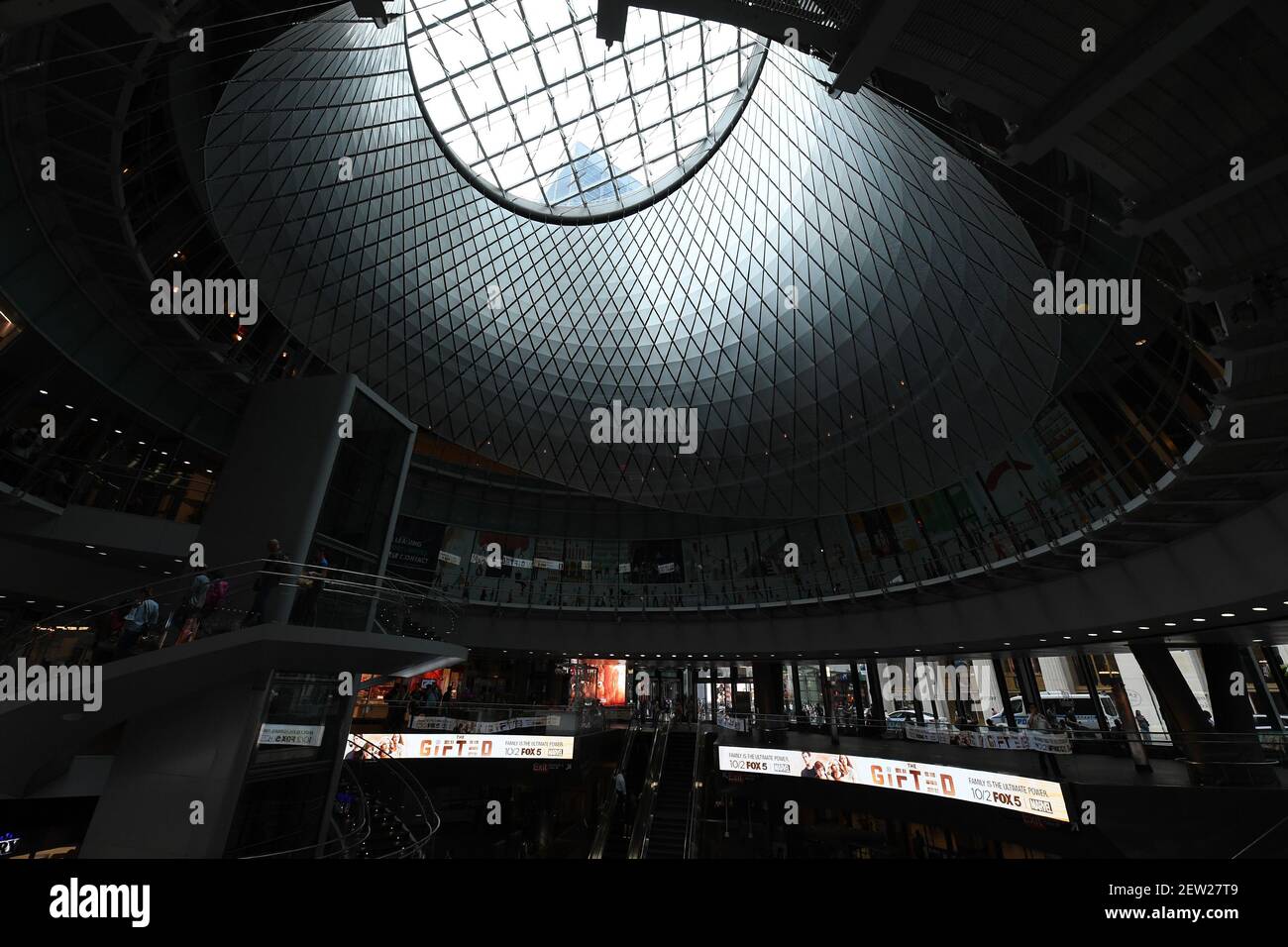 NEW YORK CITY - AUGUST 18: An advertising installation for the FOX show ...
