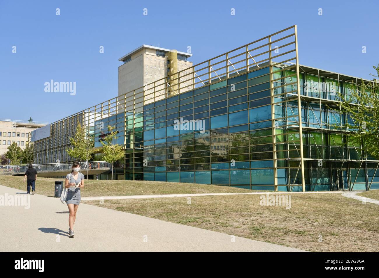 France, Cote d'Or, Dijon, campus of University of Burgundy, Law-Letters ...