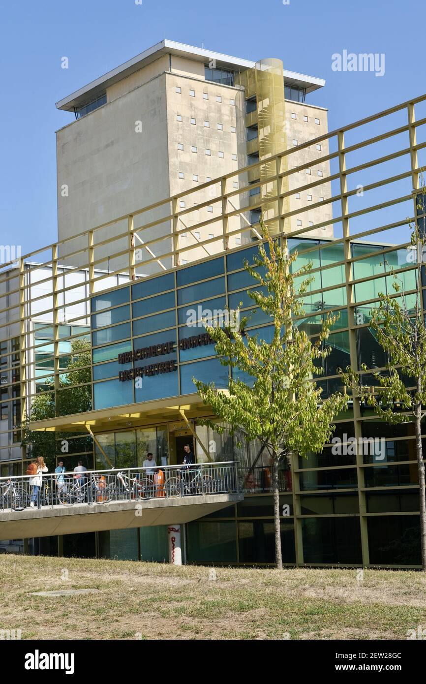 France, Cote d'Or, Dijon, campus of University of Burgundy, Law-Letters ...