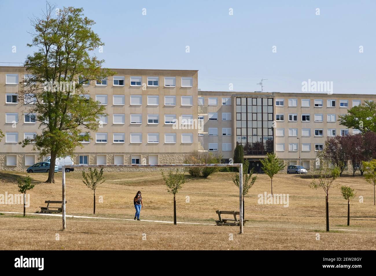 France, Cote d'Or, Dijon, campus of University of Burgundy, university ...