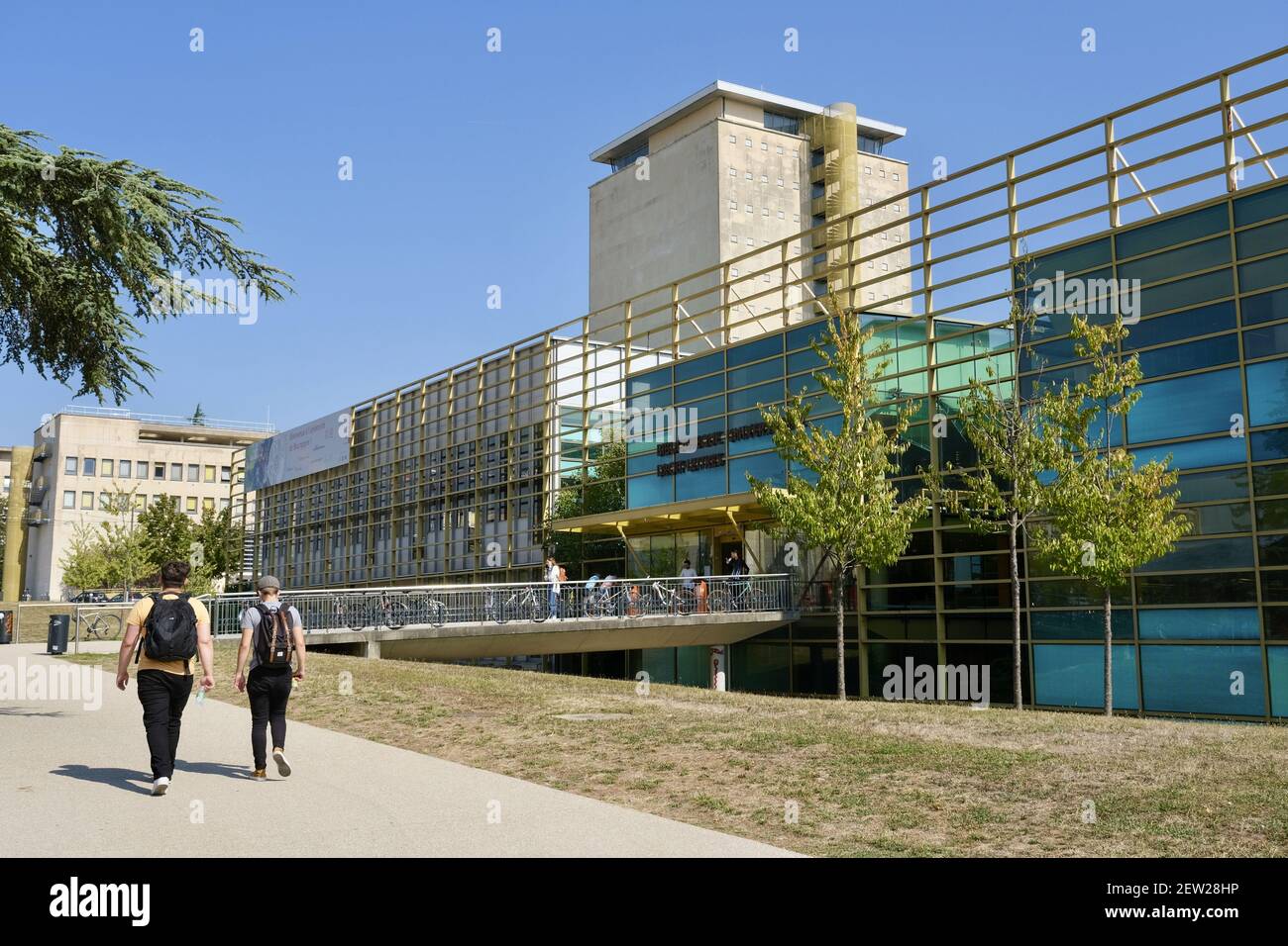 France, Cote d'Or, Dijon, campus of University of Burgundy, Law-Letters ...