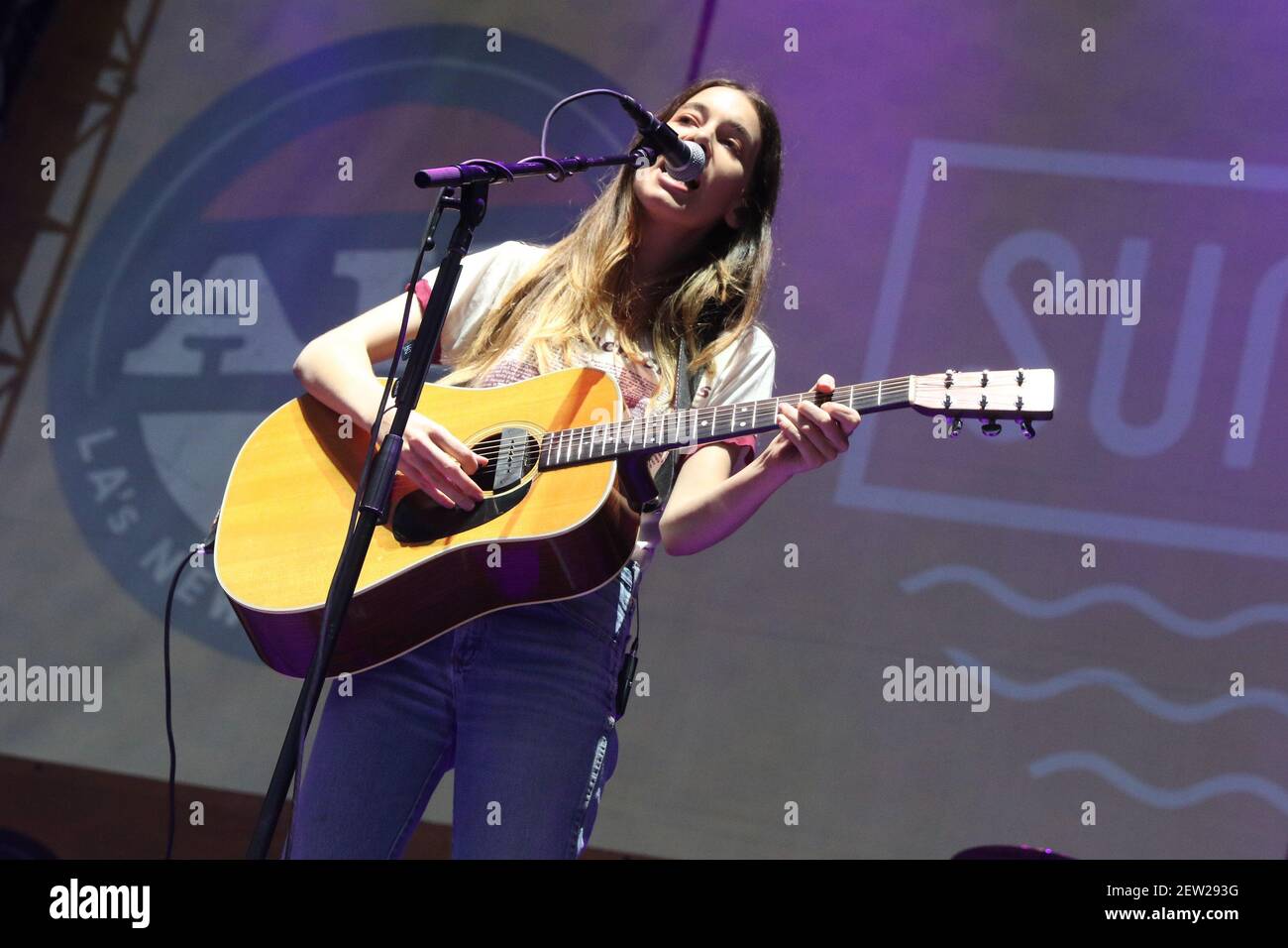 Alana Haim, Danielle Haim and Este Haim of the Pop Band 'Haim' perform ...