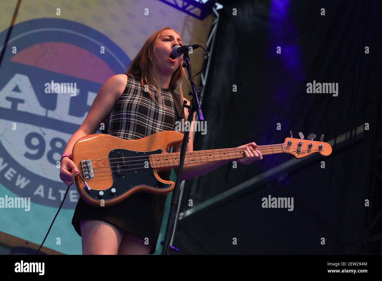 Alana Haim, Danielle Haim and Este Haim of the Pop Band 'Haim' perform ...