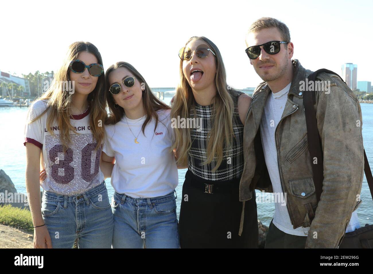Este Haim, Danielle Haim and Alana Haim of the Pop Band Haim at the Alt ...