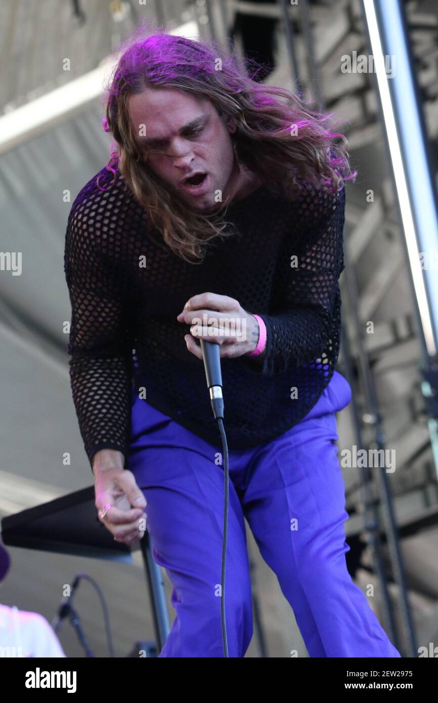 Landon Jacobs of Sir Sly performs onstage during the Alt 98.7 FM's ...