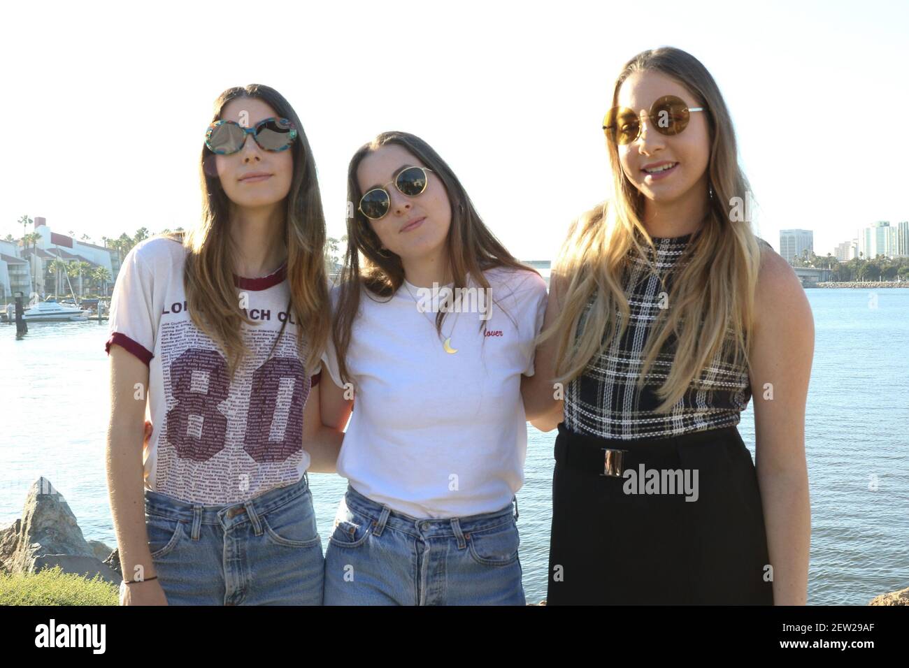 Este Haim, Danielle Haim and Alana Haim of the Pop Band Haim at the Alt ...