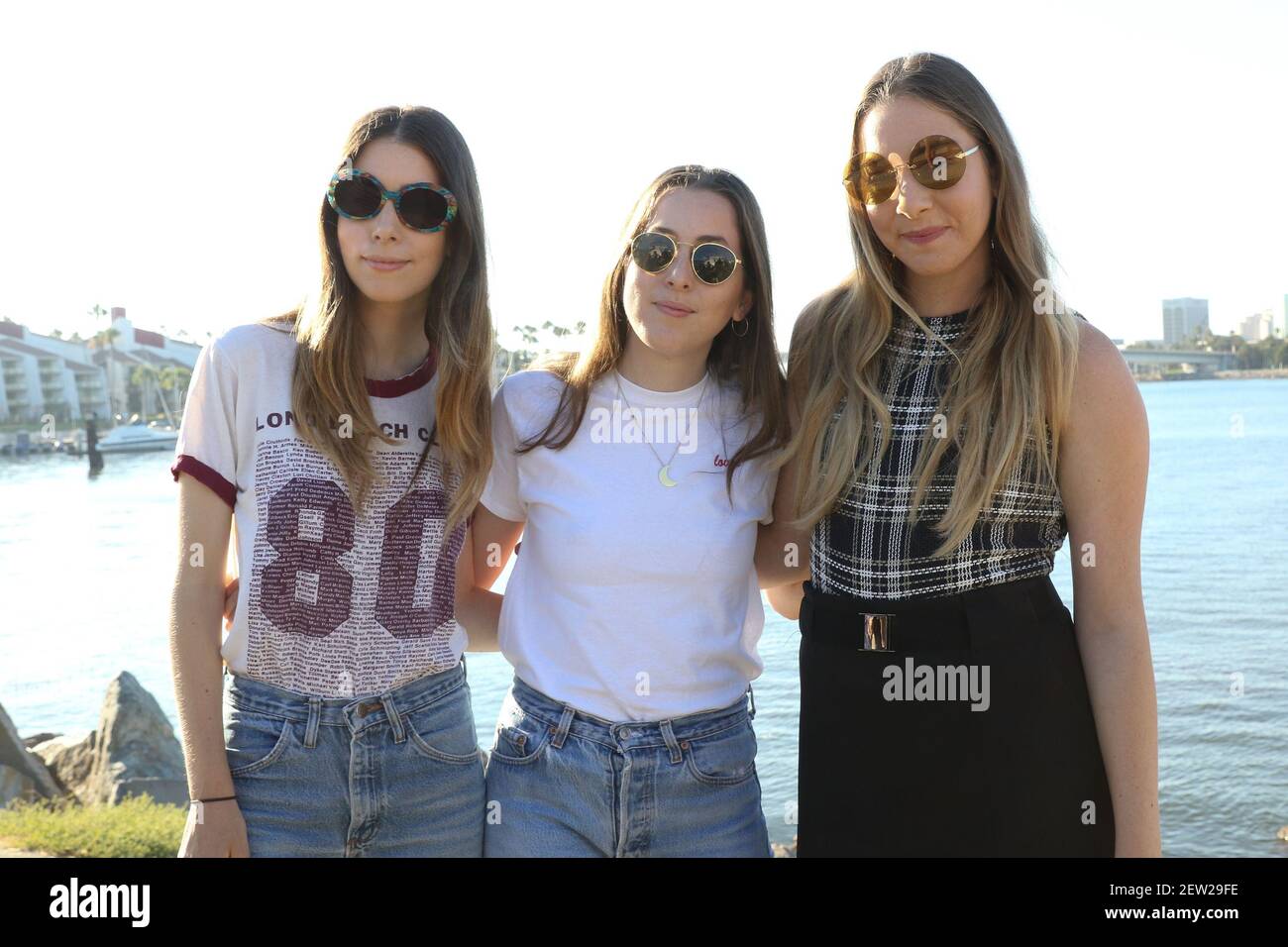 Este Haim, Danielle Haim and Alana Haim of the Pop Band Haim at the Alt ...