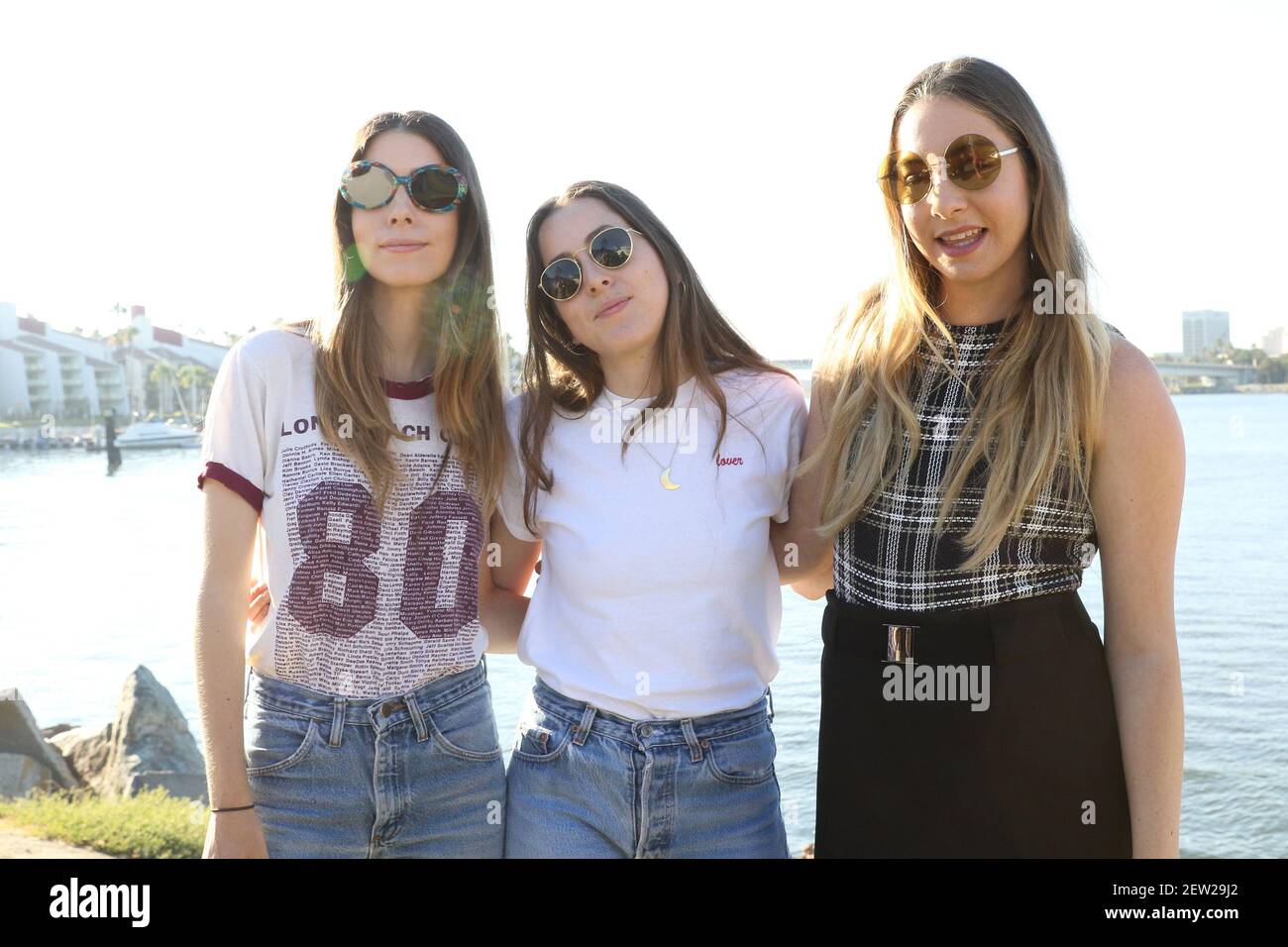 Este Haim, Danielle Haim and Alana Haim of the Pop Band Haim at the Alt ...
