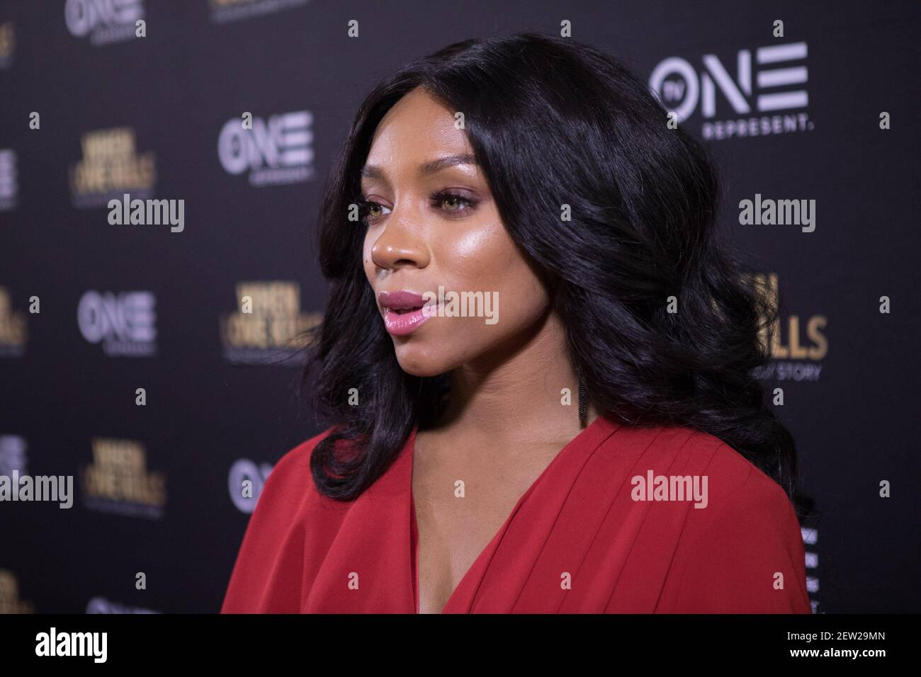 Actress Niatia "Lil' Mama" Kirkland, who plays Falicia Blakely, poses ...
