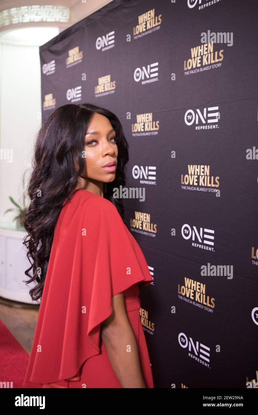 Actress Niatia "Lil' Mama" Kirkland, who plays Falicia Blakely, poses ...