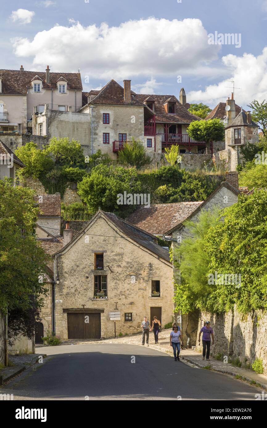 France, Vienne (86), Angles-sur-l'Anglin, labeled Les Plus Beaux ...