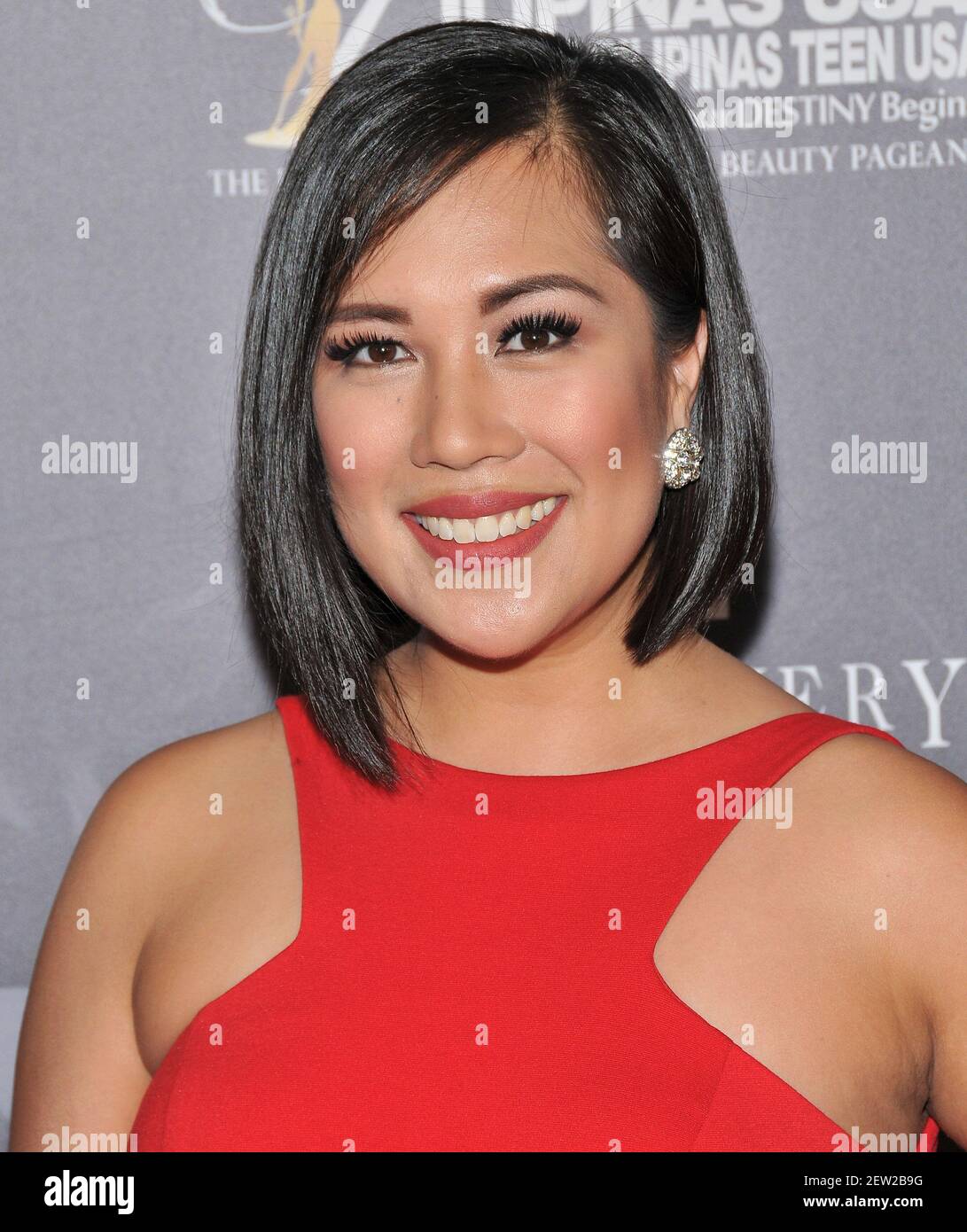 TV Producer Keesa Ocampo arrives at The 5th Annual Binibining Pilipinas ...
