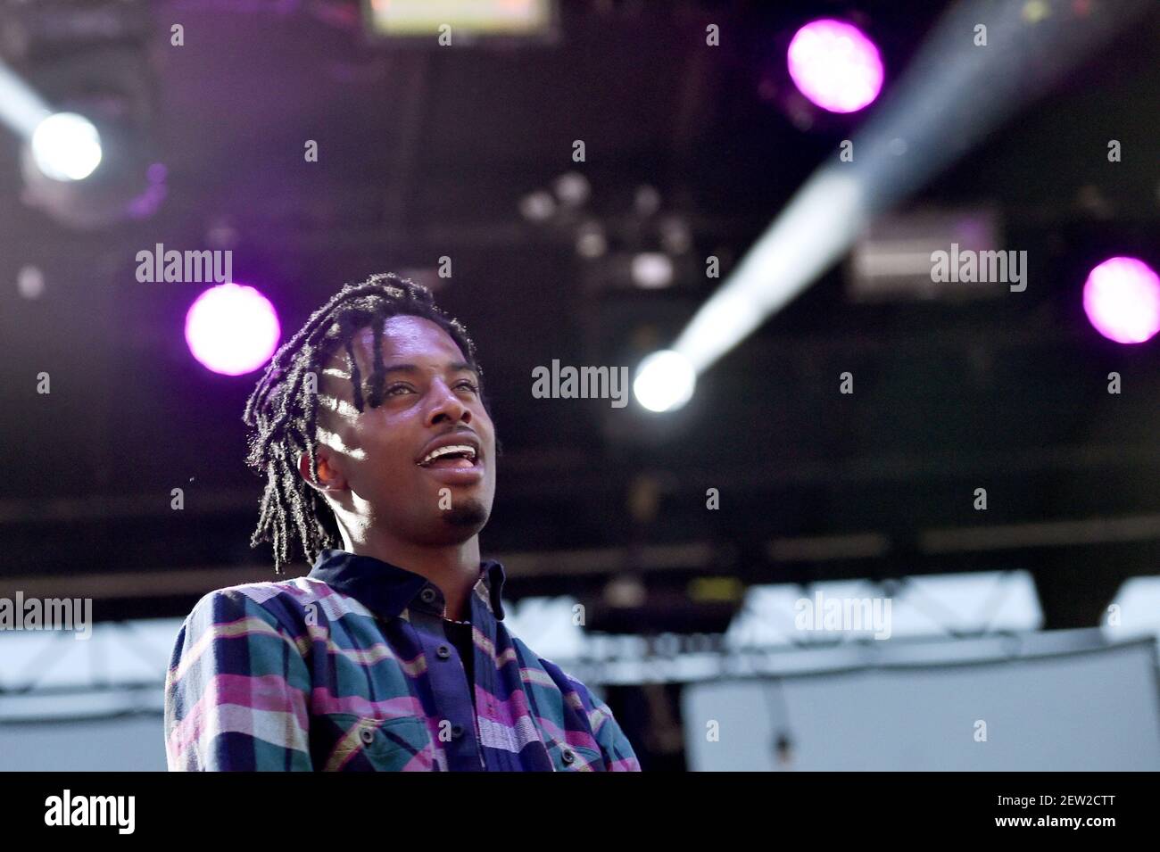 Playboi Carti performs at the Billboard Hot 100 Music Festival in Jones Beach, New York on ...