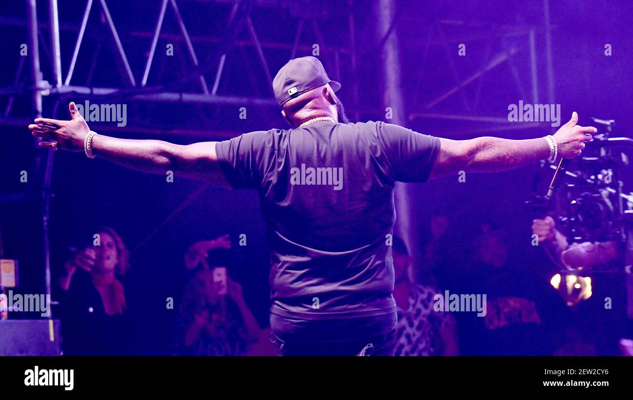 Rick Ross performs at the Billboard Hot 100 Music Festival in Jones ...