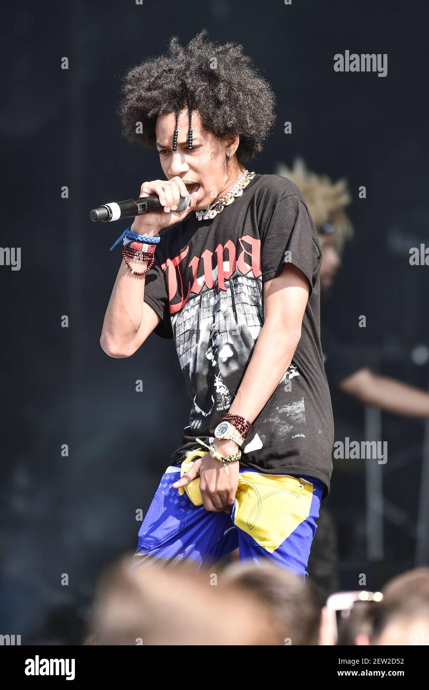 Teo of Ayo & Teo performs at the Billboard Hot 100 Music Festival in ...