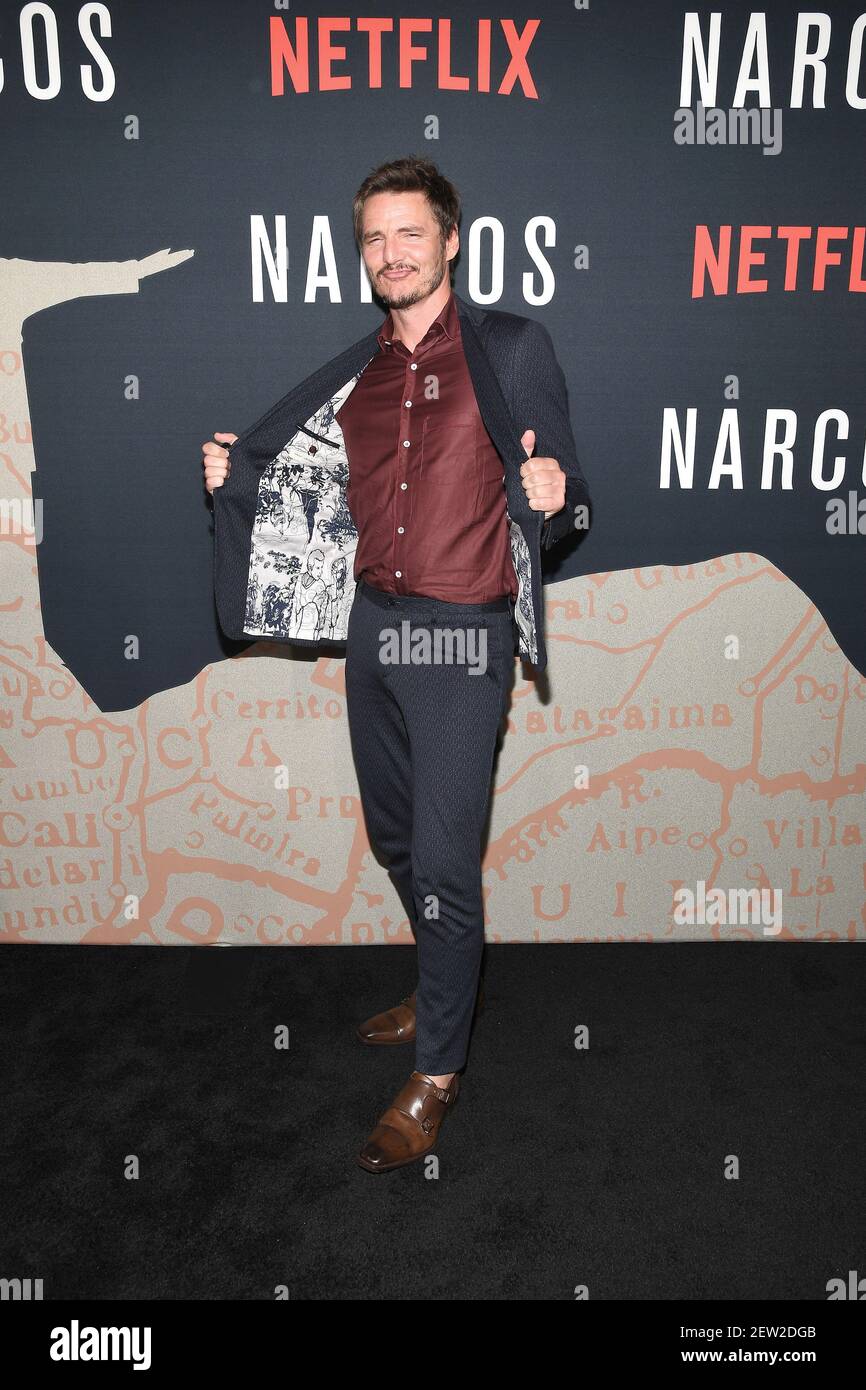 Actor Pedro Pascal attends the 'Narcos' Season 3 New York Screening at ...