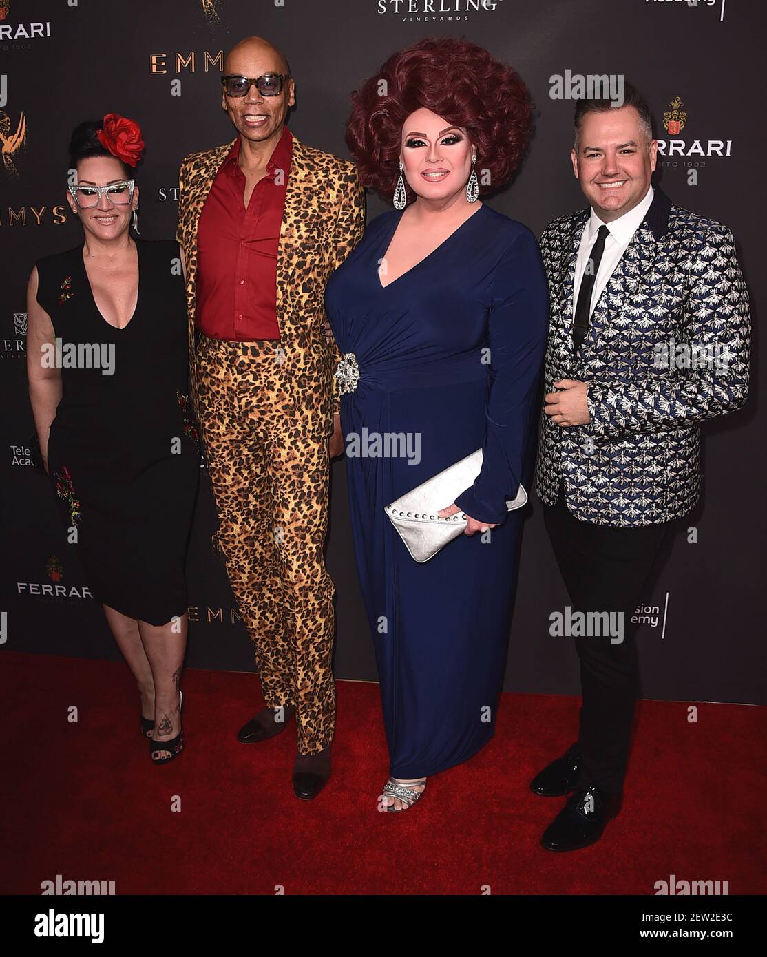 BEVERLY HILLS, CA - AUGUST 21: Michelle Visage, RuPaul Charles, Delta ...