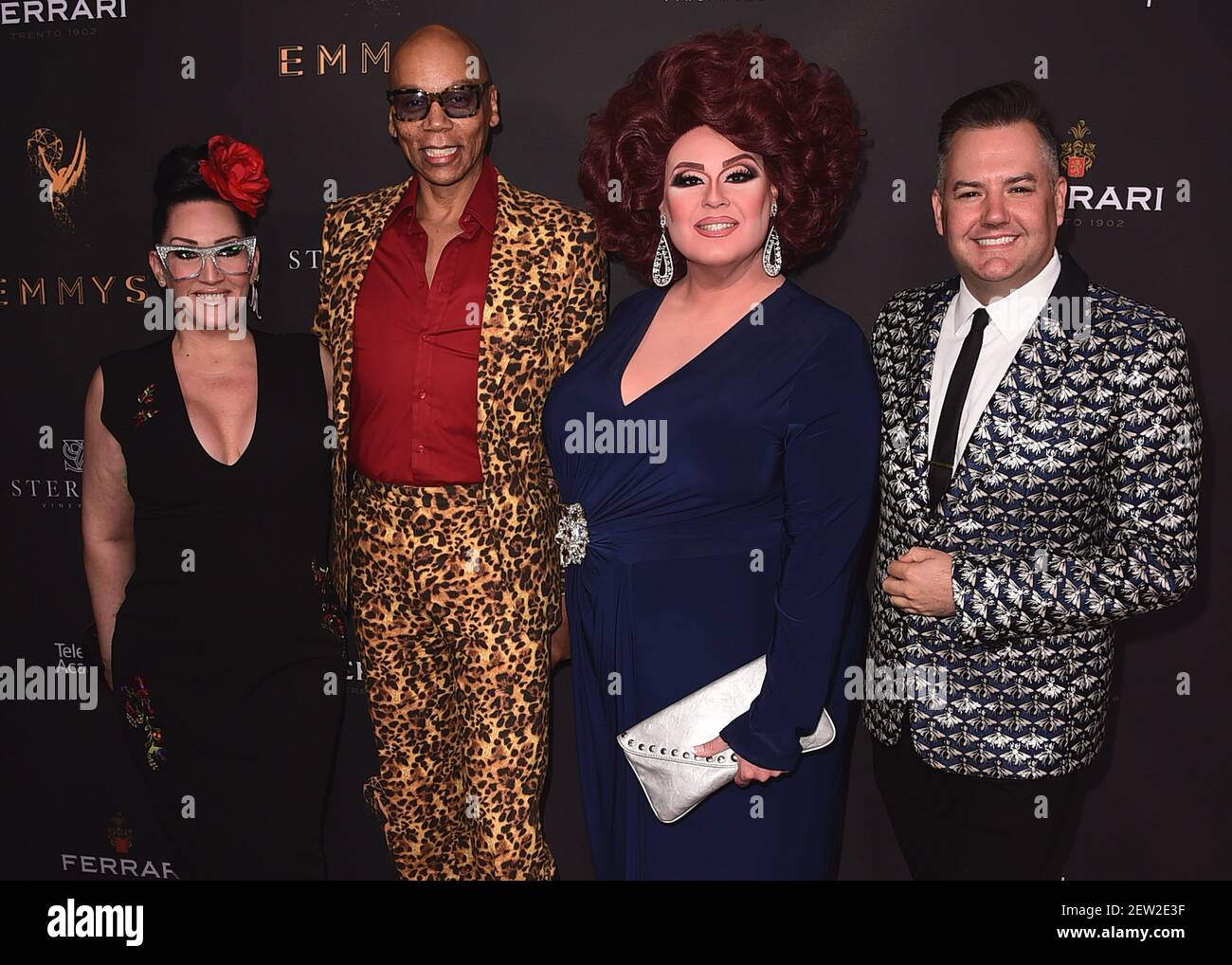 BEVERLY HILLS, CA - AUGUST 21: Michelle Visage, RuPaul Charles, Delta ...