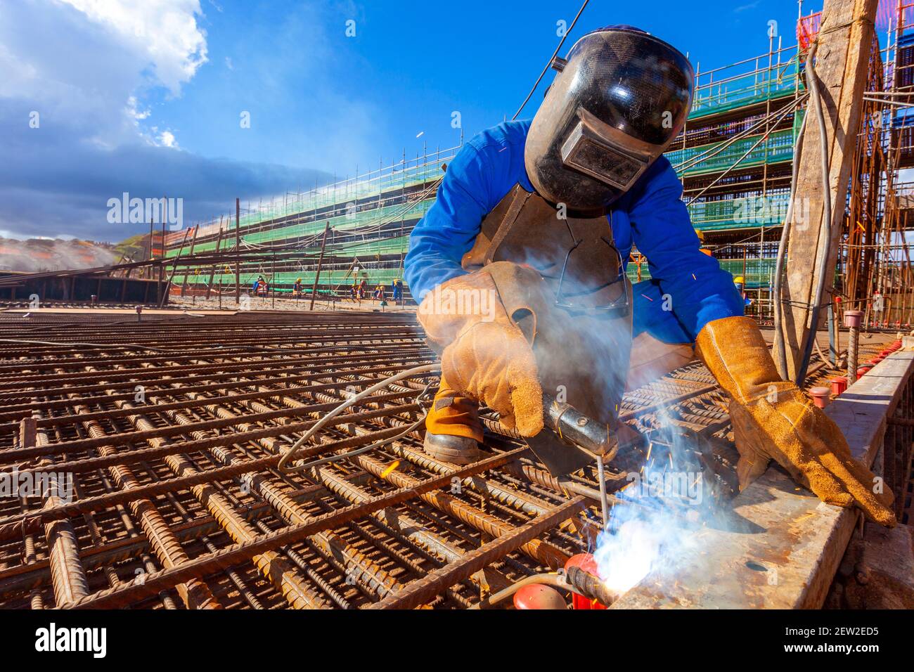 Welding hardware to lay the foundation for the industry, with all ...