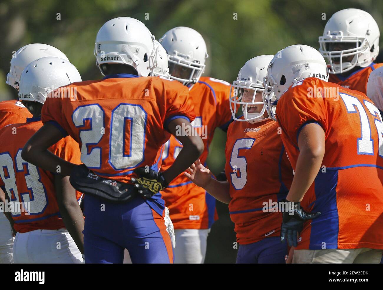Hollywood Hills quarterback Holly Neher, 16, is trying out for the all ...