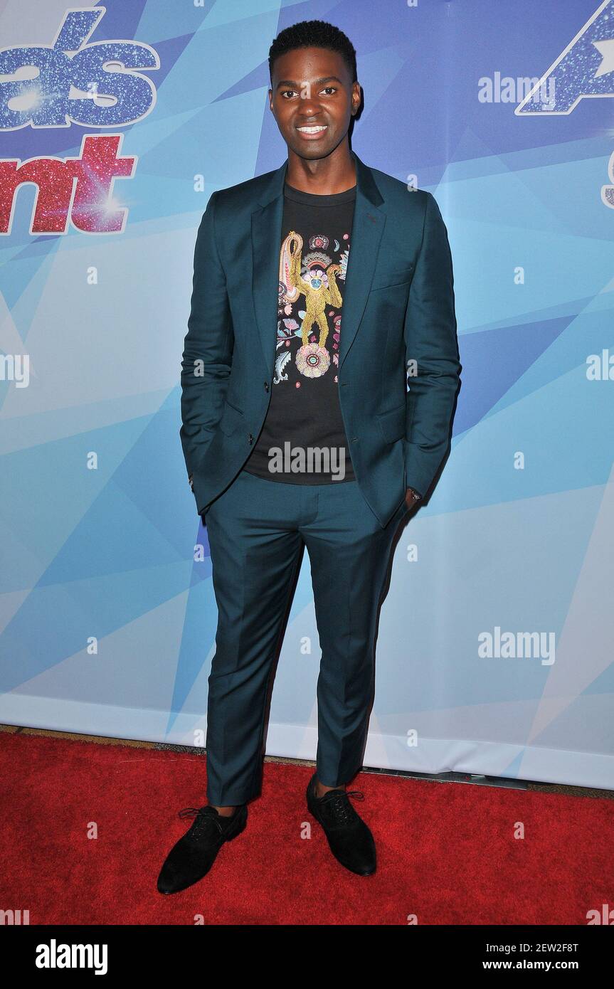 Singer Johnny Manuel at the NBC "America's Got Talent" Season 12 Live ...