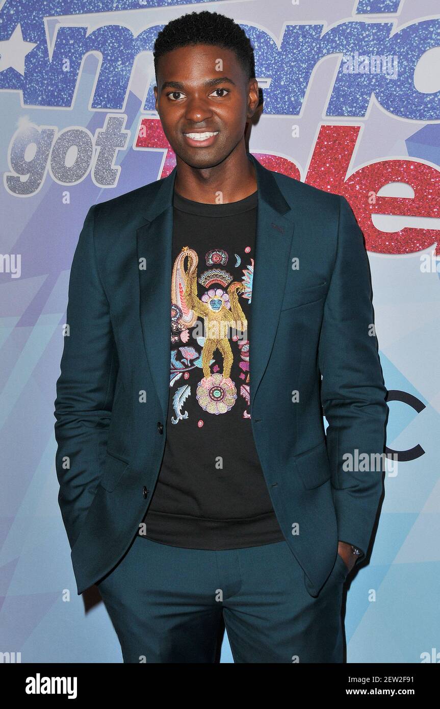 Singer Johnny Manuel at the NBC "America's Got Talent" Season 12 Live ...